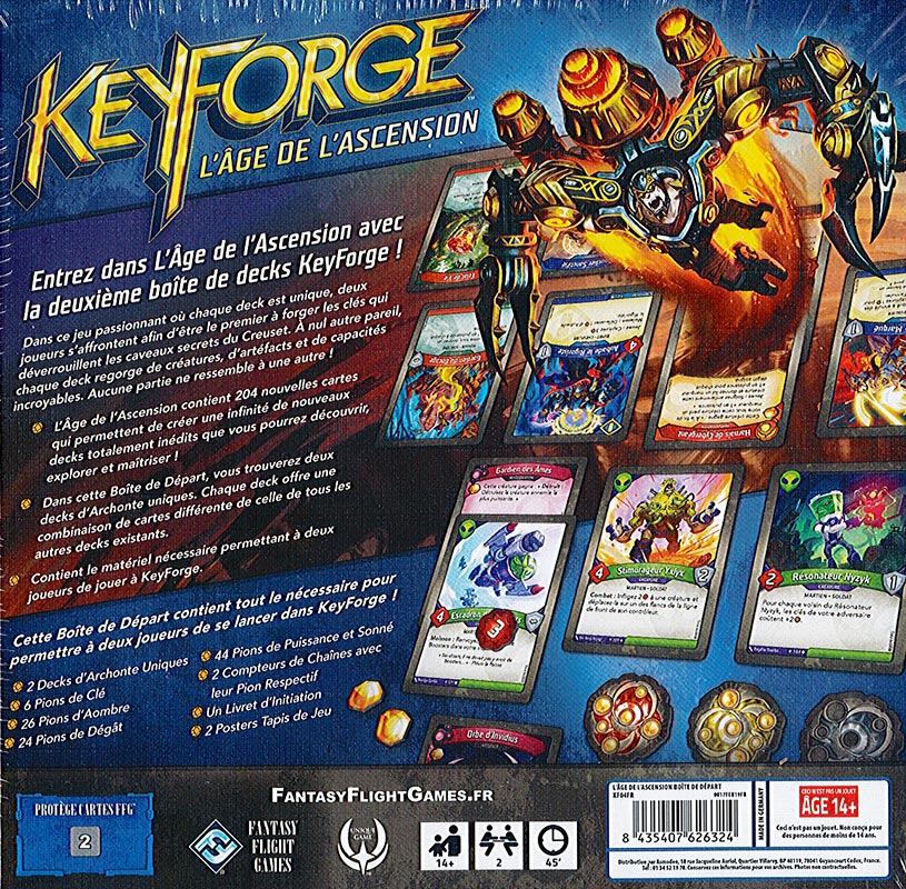 Key forge L'age de l'ascension | Jeux du KDOR